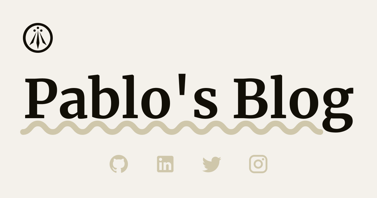 About Me - Pablo's Blog